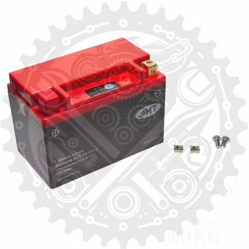 JMT BATTERY MOTORCYCLE HJTX9-FP L :150 mm H For SYM RS 50 Shark 2004 ...